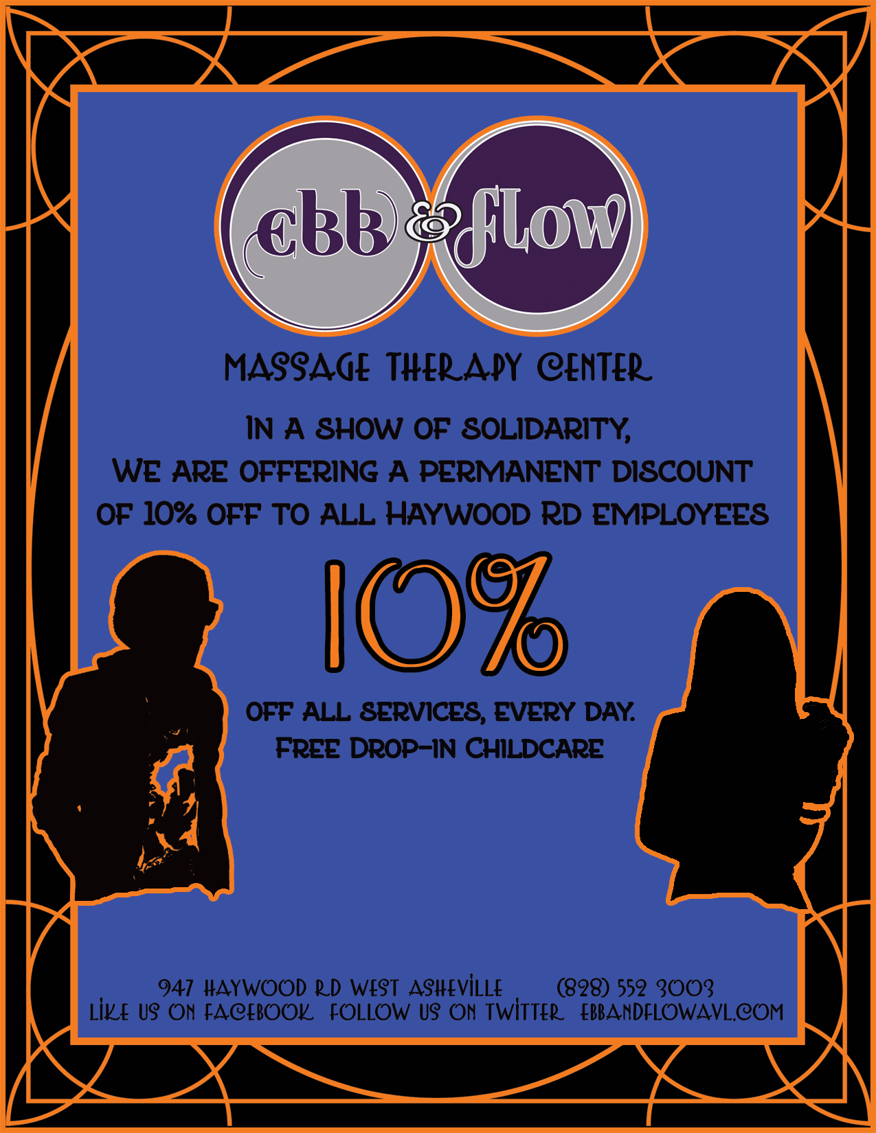 Ebb & Flow Massage Therapy Center haywoodrddiscount50 | Ebb & Flow Massage